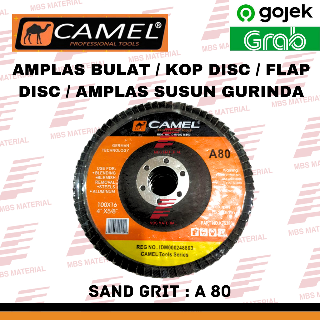 Jual INSTANT & SAME DAY | Amplas Susun / Amplas Bulat / Flap Disc ...