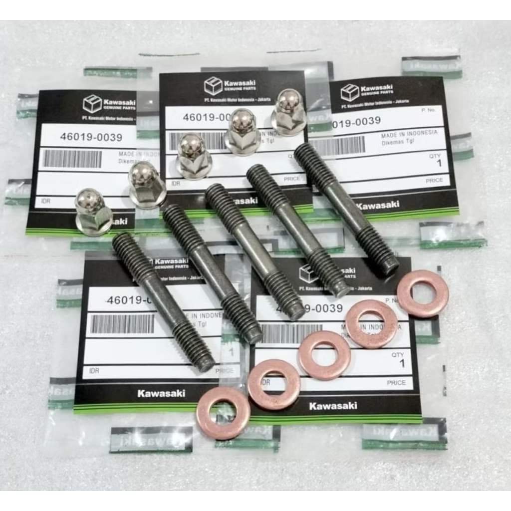 Jual Baut Mur Ring Tembaga Tanam Blok Cylinder Head Ninja 2T R RR S SS ...