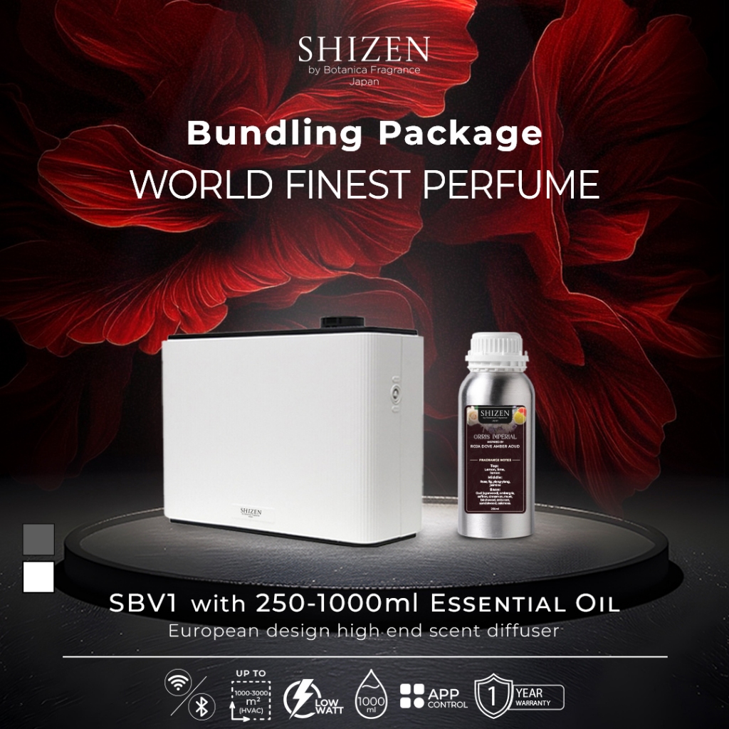 Jual Bundling Scenting Machine Shizen SBV1 & Fragrance Oil Inspired By ...