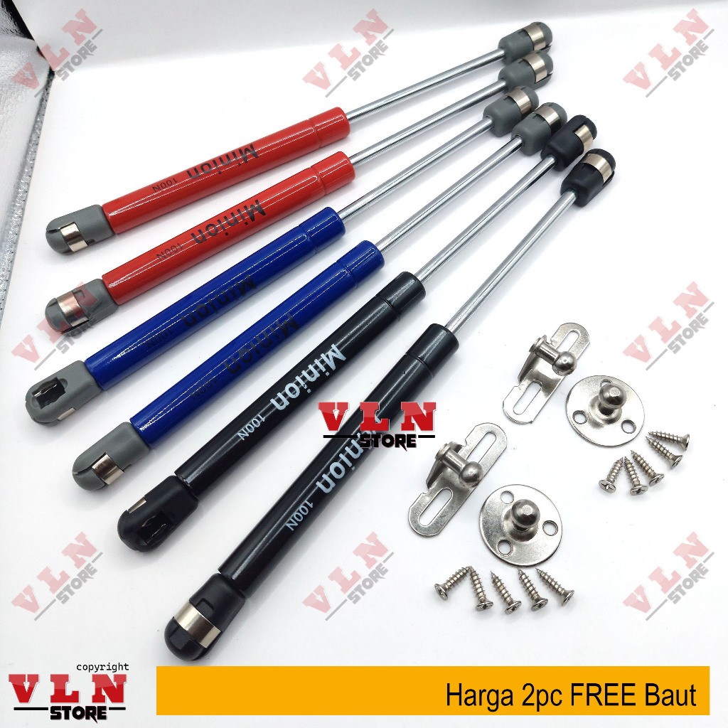 Jual 2pc Gas Spring Huben Hidrolik Jok Motor Jok Mobil Hidrolis Pintu ...