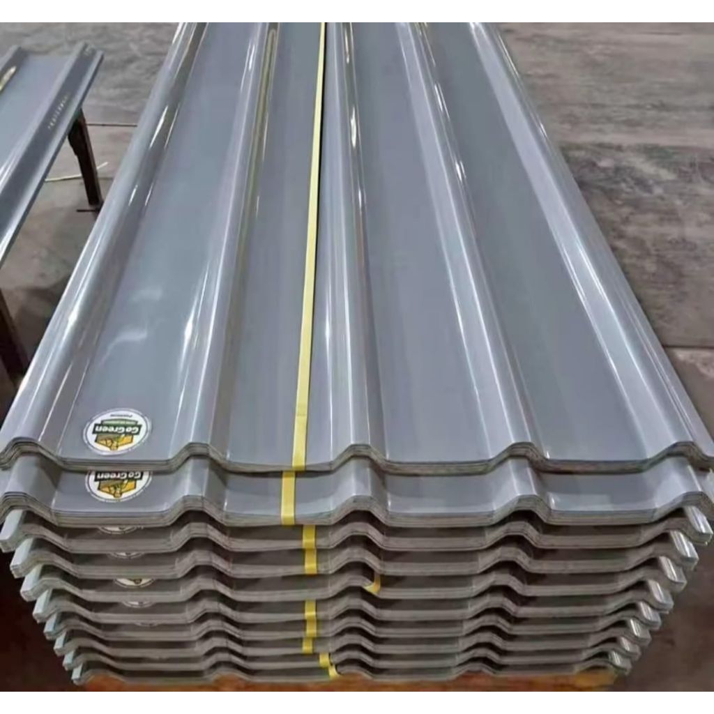 Jual Sample/ contoh potongan kecil 25x40cm atap gogreen premium model ...