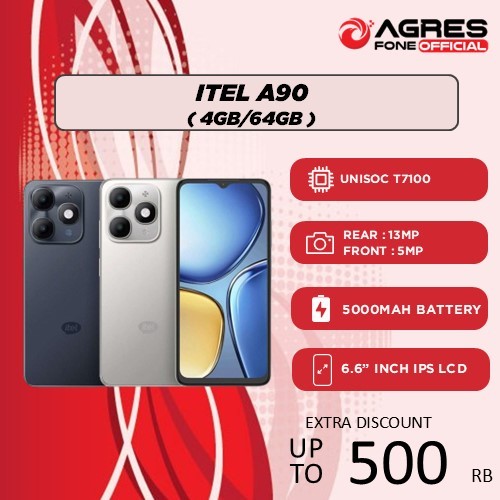 Jual Itel A90 ( 4GB/128GB ) Garansi Resmi Itel Indonesia | Shopee Indonesia