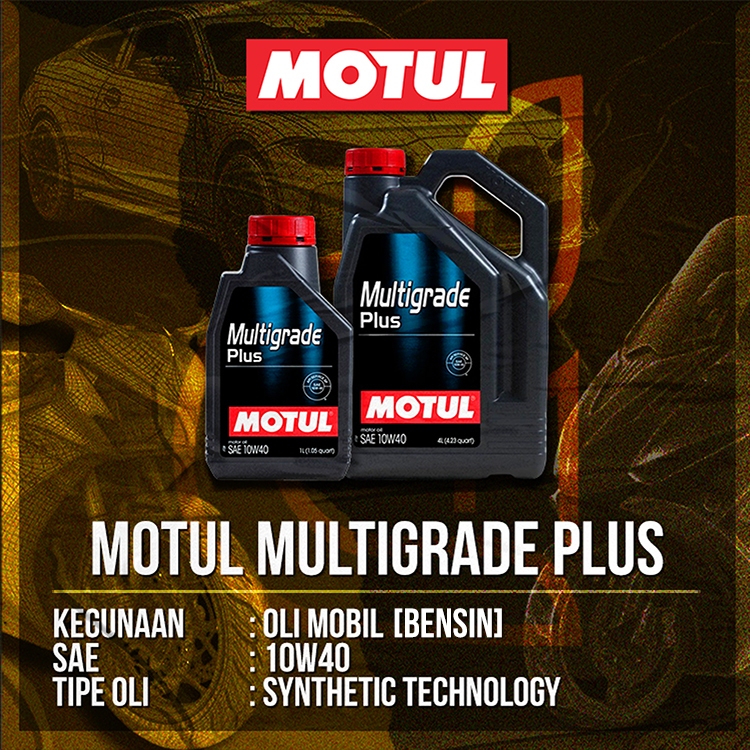 Jual Oli Mobil Motul Multigrade Plus | Shopee Indonesia