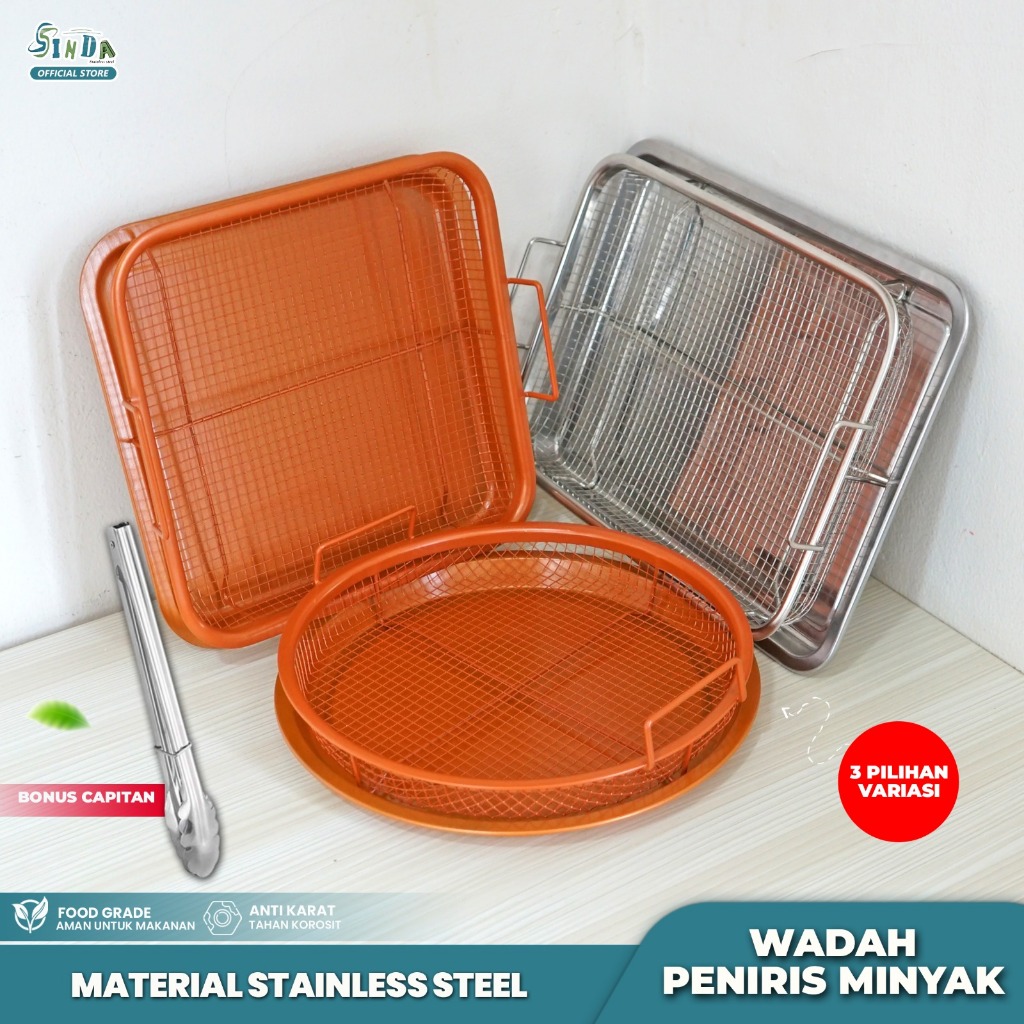 Jual Sinda Peniris MINYAK Cooper Crisper Tray Fika / Saringan Minyak ...