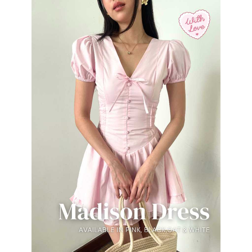 Jual With Love The Brand | MADISON DRESS | Dress Wanita | Dress Mini ...