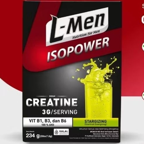 Jual L-Men isopower 234 gram (30 sachet) | Shopee Indonesia