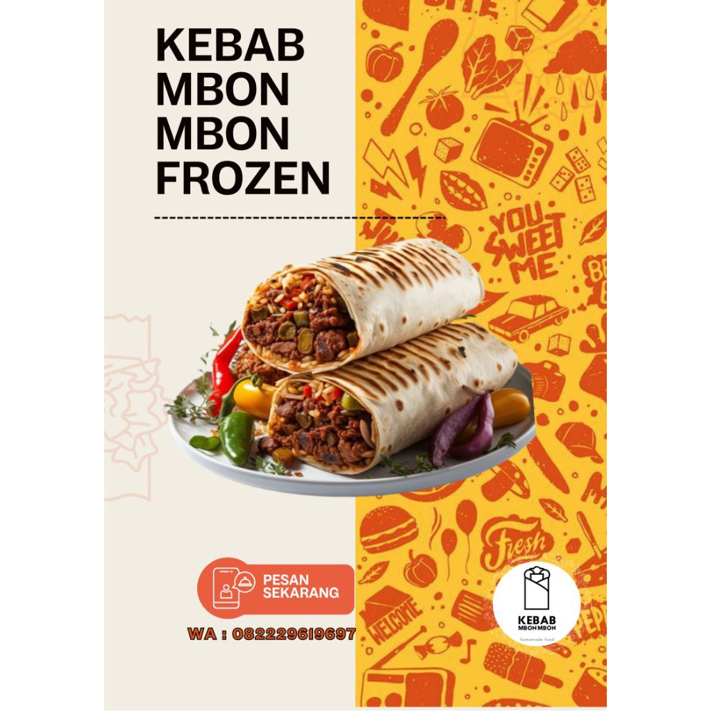 Jual Kebab Full Daging Juicy (Frozen) | Shopee Indonesia