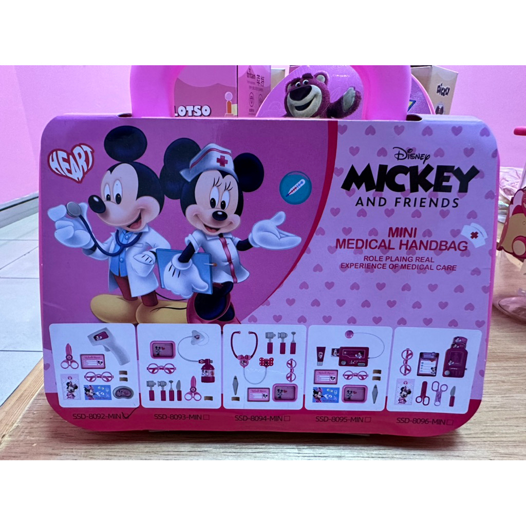 Jual NEW- Mainan Dokter Anak Disney Mickey Medical Handbag (MB2207 ...