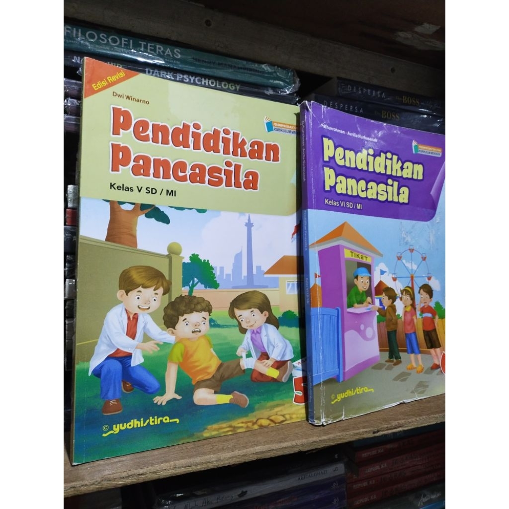 Jual Buku Pendidikan Pancasila 1,2,3,4,5,6 SD/MI Kelas I,II,III,IV,V,VI Kurikulum Merdeka ...