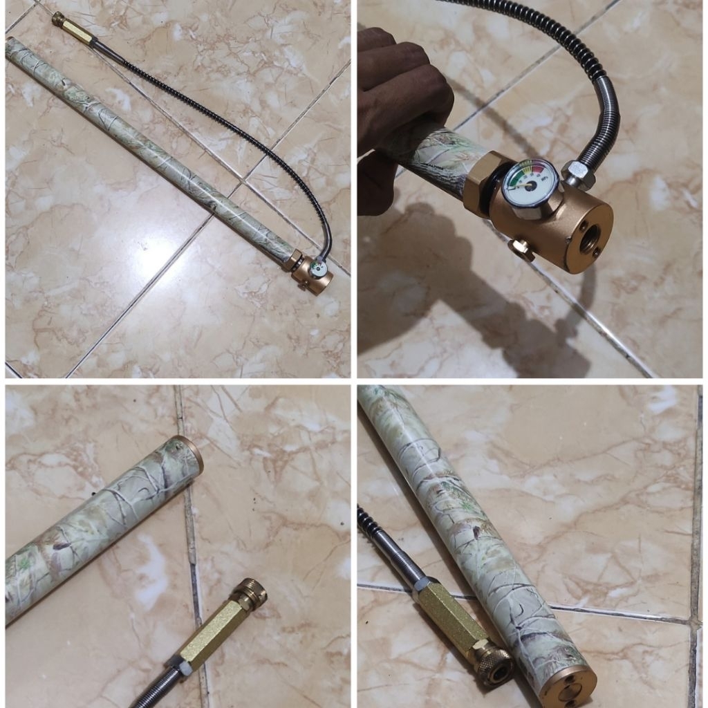 Jual Tabung Pompa PCP 4500 PSI - Tabung Pompa PCV High Pressure 40mpa ...