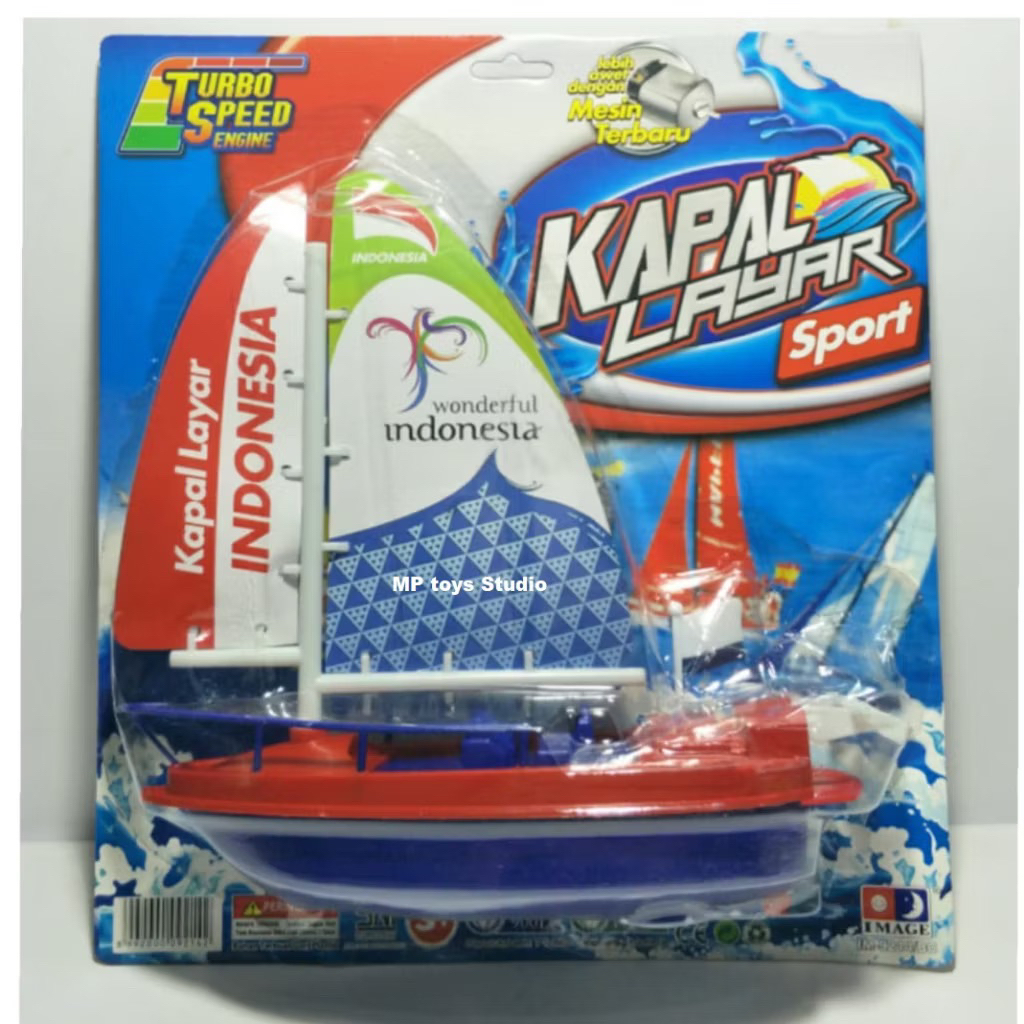 Jual mainan kapal jalan di air sea boat speedboat police cruiser Im ...