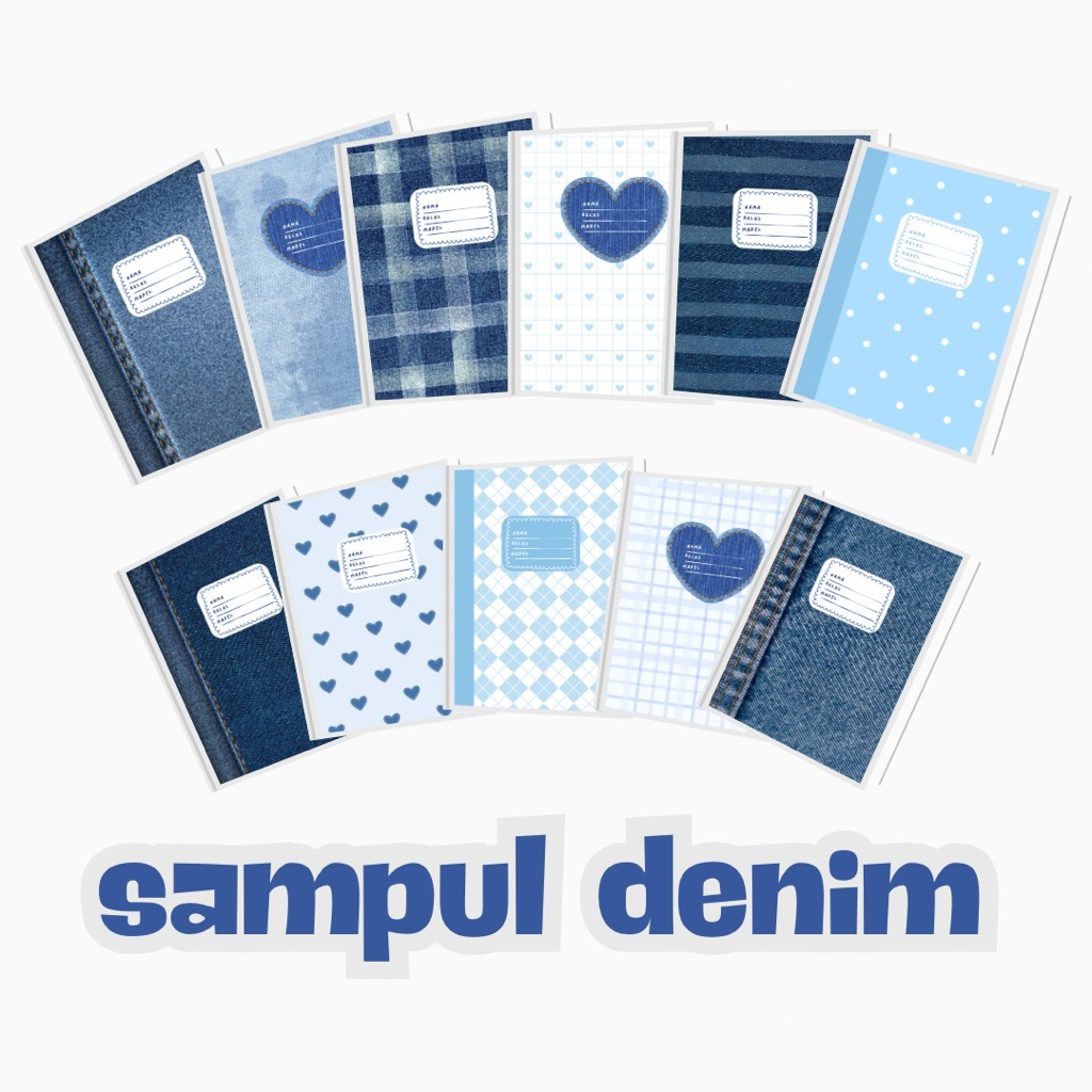 Jual Sampul Buku COQUETTE DENIM A5 | Shopee Indonesia