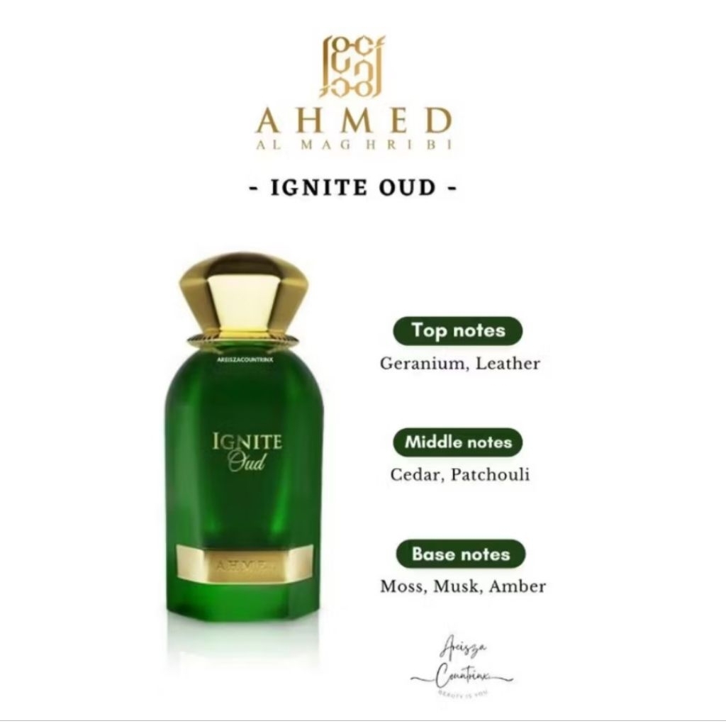 Jual Parfum Ignite Oud Ahmed al Maghribi MURAH | Shopee Indonesia