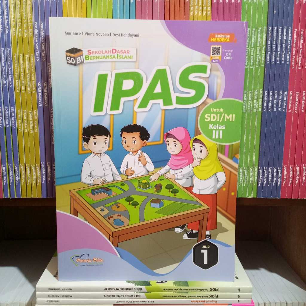 Jual Buku SDBI IPAS Jilid 1 2 3 4 Kelas 3 4 5 6 SD/MI Kurikulum Merdeka Pustaka Mulia | Shopee ...