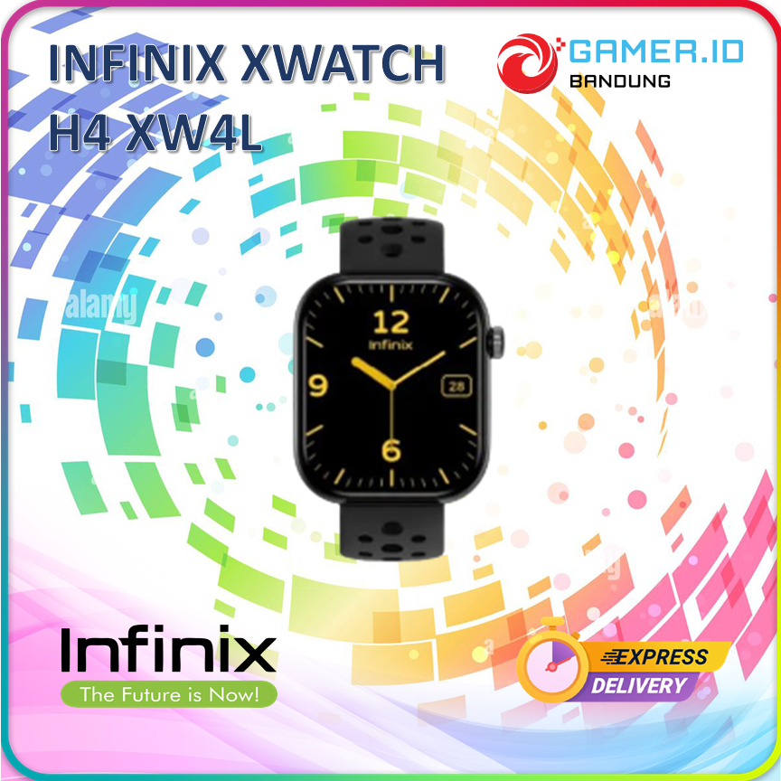 Jual INFINIX SMART WATCH H4 XW4L 2.04" TFT GARANSI RESMI | Shopee Indonesia