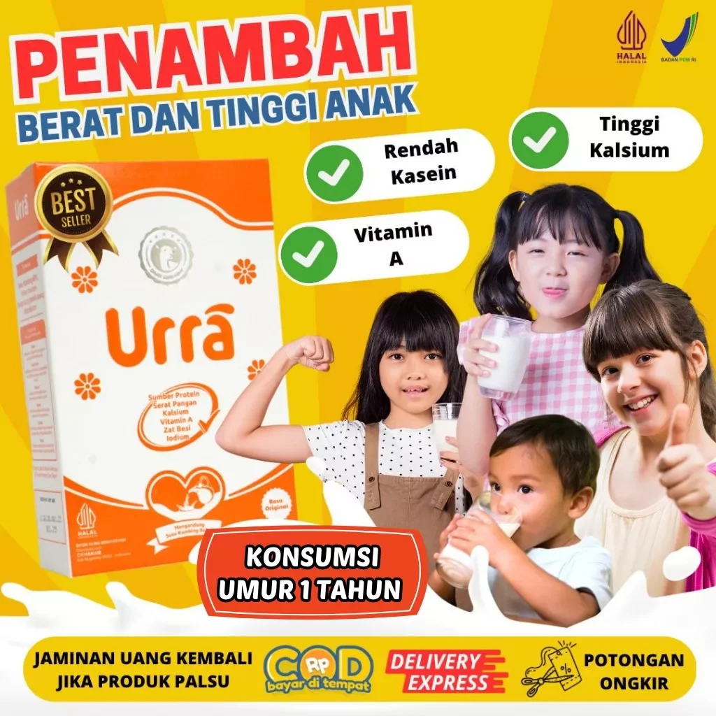 Jual SUSU URRA Paket 1 Box - Susu Kambing Penambah Berat dan Tinggi ...