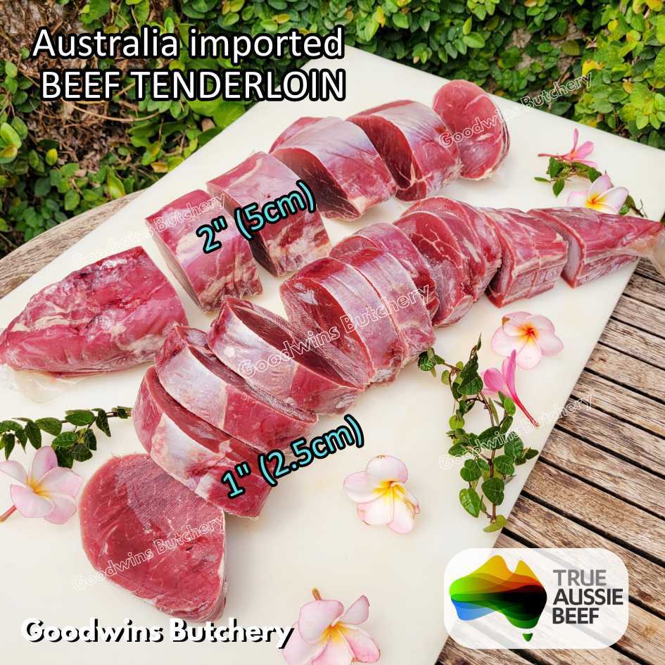 Jual Beef TENDERLOIN import Australia New Zealand NZ Brazil steak cuts ...