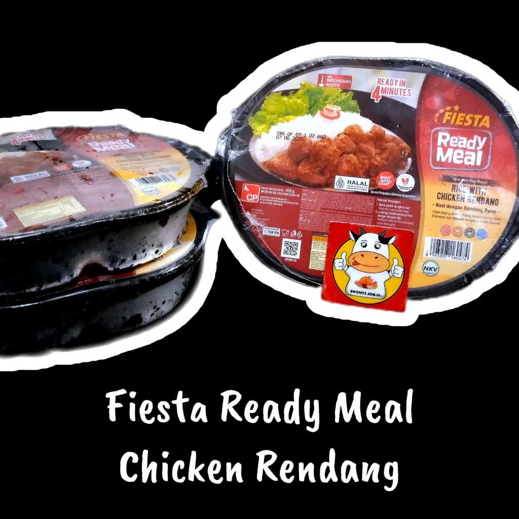 Jual FIESTA READY MEAL CHICKEN RENDANG - NASI AYAM RENDANG - BRONTZ ...
