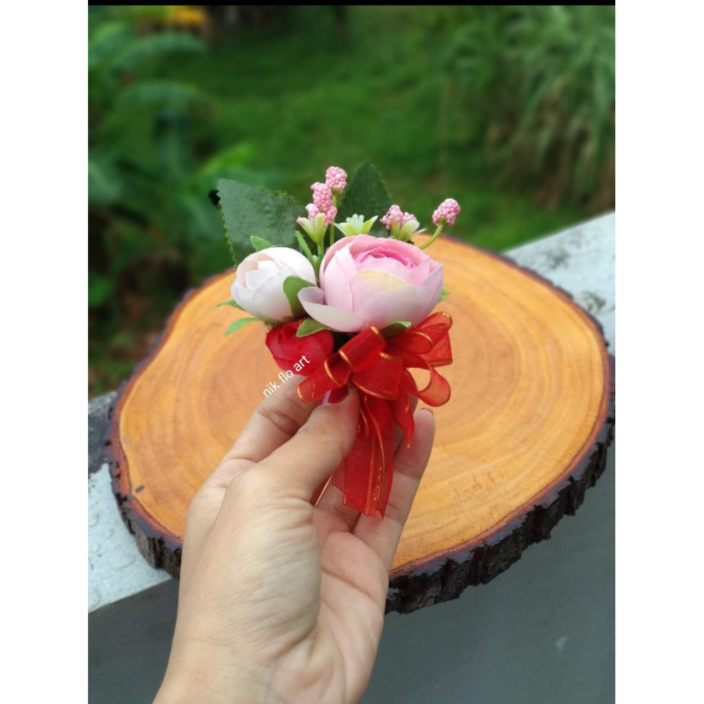 Jual bunga corsage | corsage utk wedding dan acara lain nya | Shopee ...