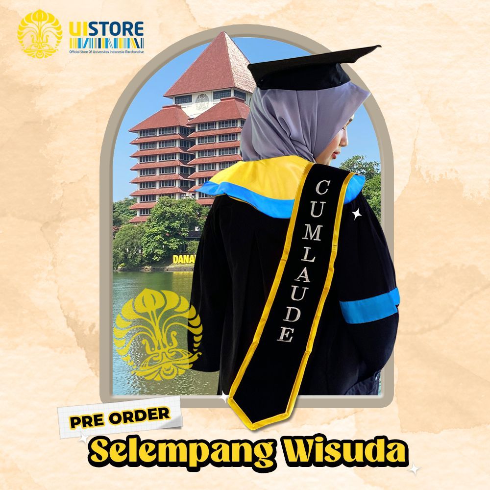 Jual UI STORE | Slempang Wisuda UI | Official Merchandise Of ...