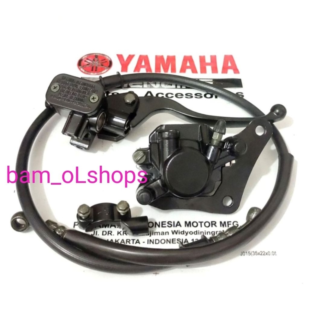 Jual selang rem+master rem set+kaliper depan Yamaha aerox,nmax old ...