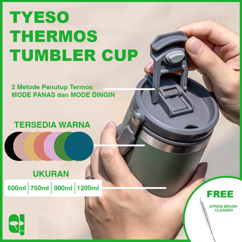 Jual TS-8826 600ml Thermos Botol Minum Termos Tumbler Coffee Mug 100% Original Asli + FREE ...