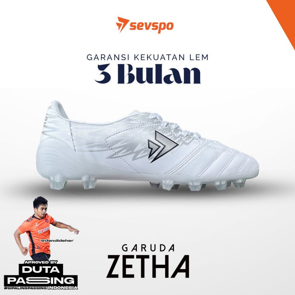 Jual (PROMO SEVSPO) Sepatu Mini Soccer Sevspo Garuda Zetha Black ...