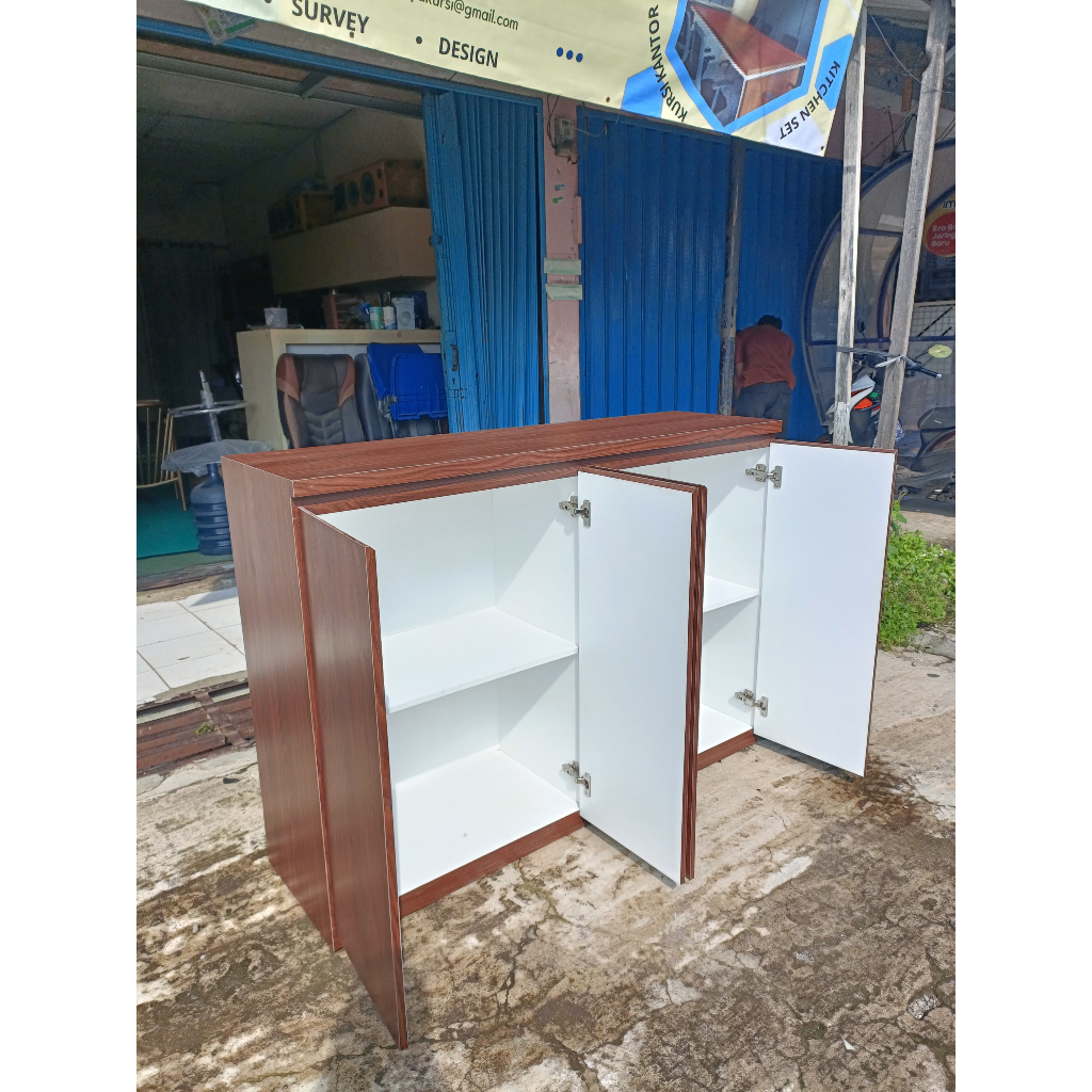 Jual Lemari File/Lemari backdrop ukuran 138*40*99 Mutiplek finishing ...