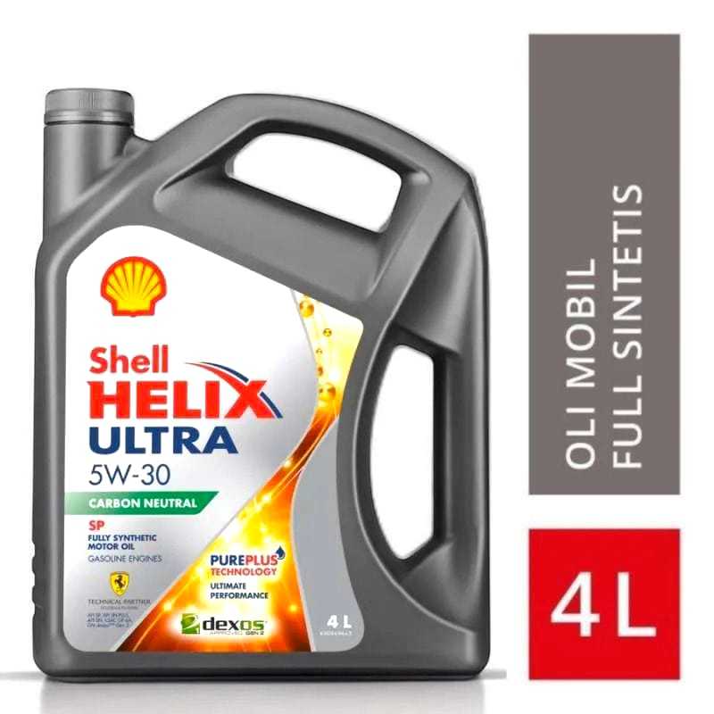 Jual Shell Helix Ultra 5W-30 API SP 4 Liter | Shopee Indonesia