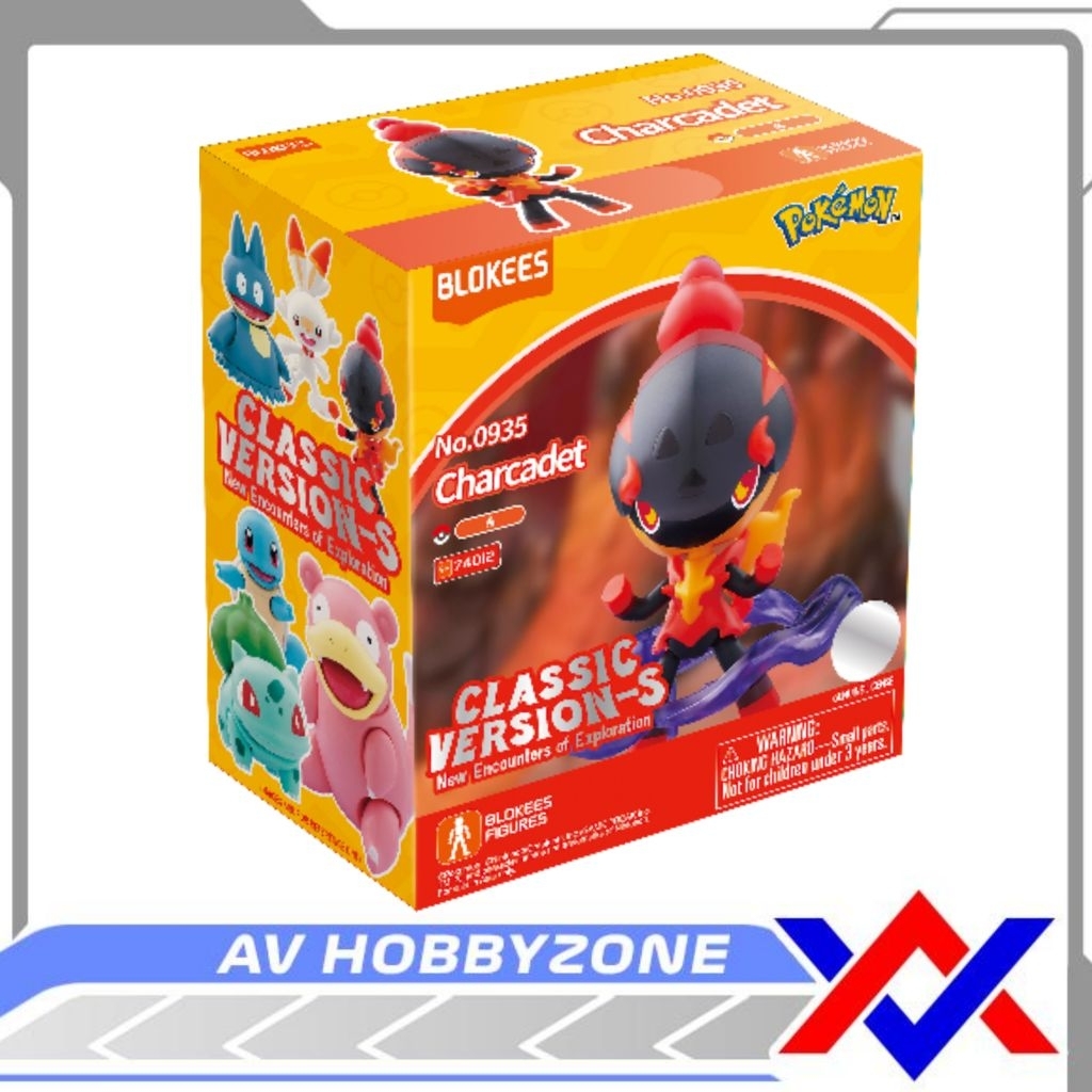 Jual Blokees Pokemon Charcadet Classic Version S | Shopee Indonesia