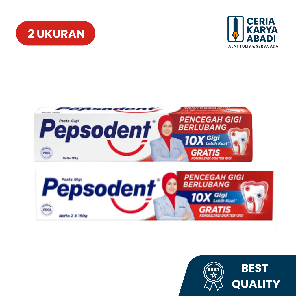 Jual [CERIA KARYA ABADI] Pepsodent Pasta Gigi Odol 120gr/ Pepsodent ...