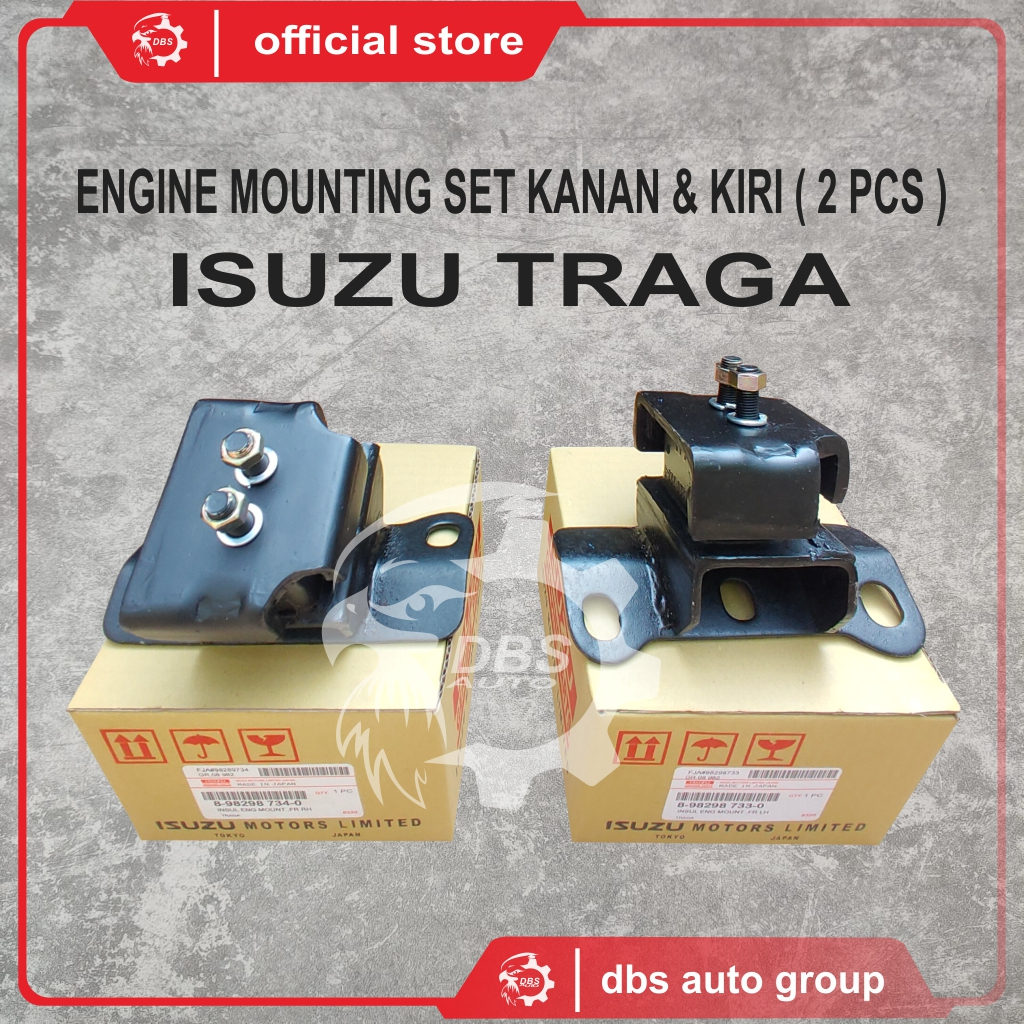 Jual ENGINE MOUNTING SET KANAN & KIRI ISUZU TRAGA ( 2 PCS ) | Shopee ...