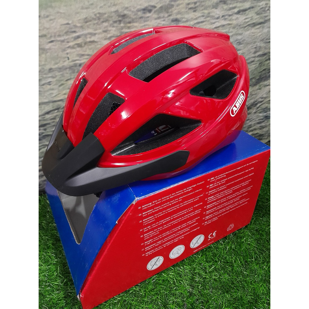 Jual HELM / HELMET SEPEDA ROADBIKE ABUS MACATOR | Shopee Indonesia