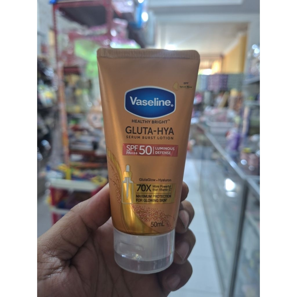 Jual Vaseline Gluta-hya SPF 50 Hand&Body | Shopee Indonesia