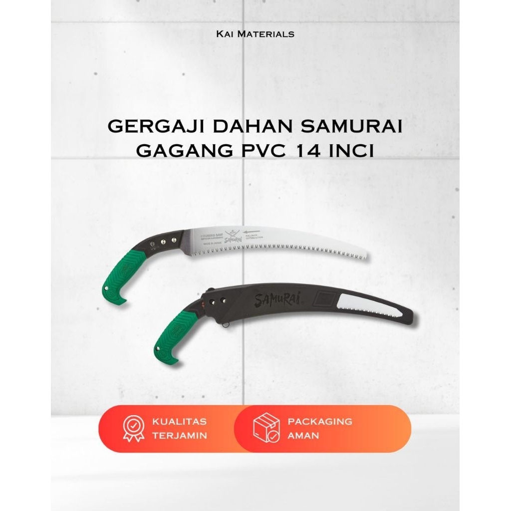 Jual GERGAJI DAHAN SAMURAI GAGANG PVC 14 INCI / GERGAJI KOPI GAGANG PVC ...