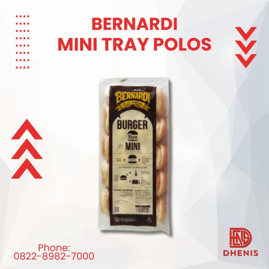 Jual Bernardi Roti Burger Bun Mini Isi 20pcs / Roti Burger Mini Isi 20 ...