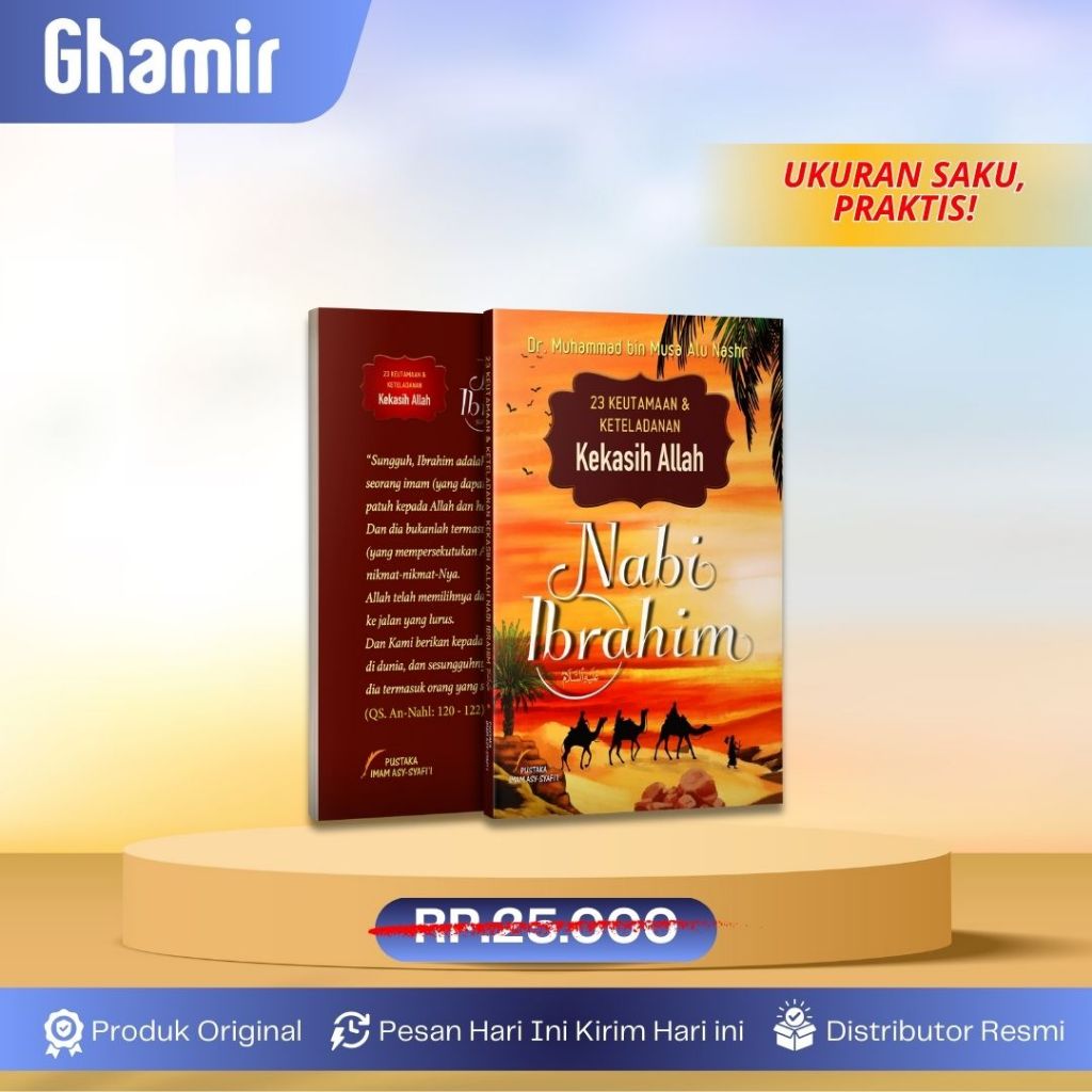 Jual 23 Keutamaan dan Keteladanan Nabi Ibrahim - Dr. Muhammad bin Musa alu Nashr - Buku Saku ...