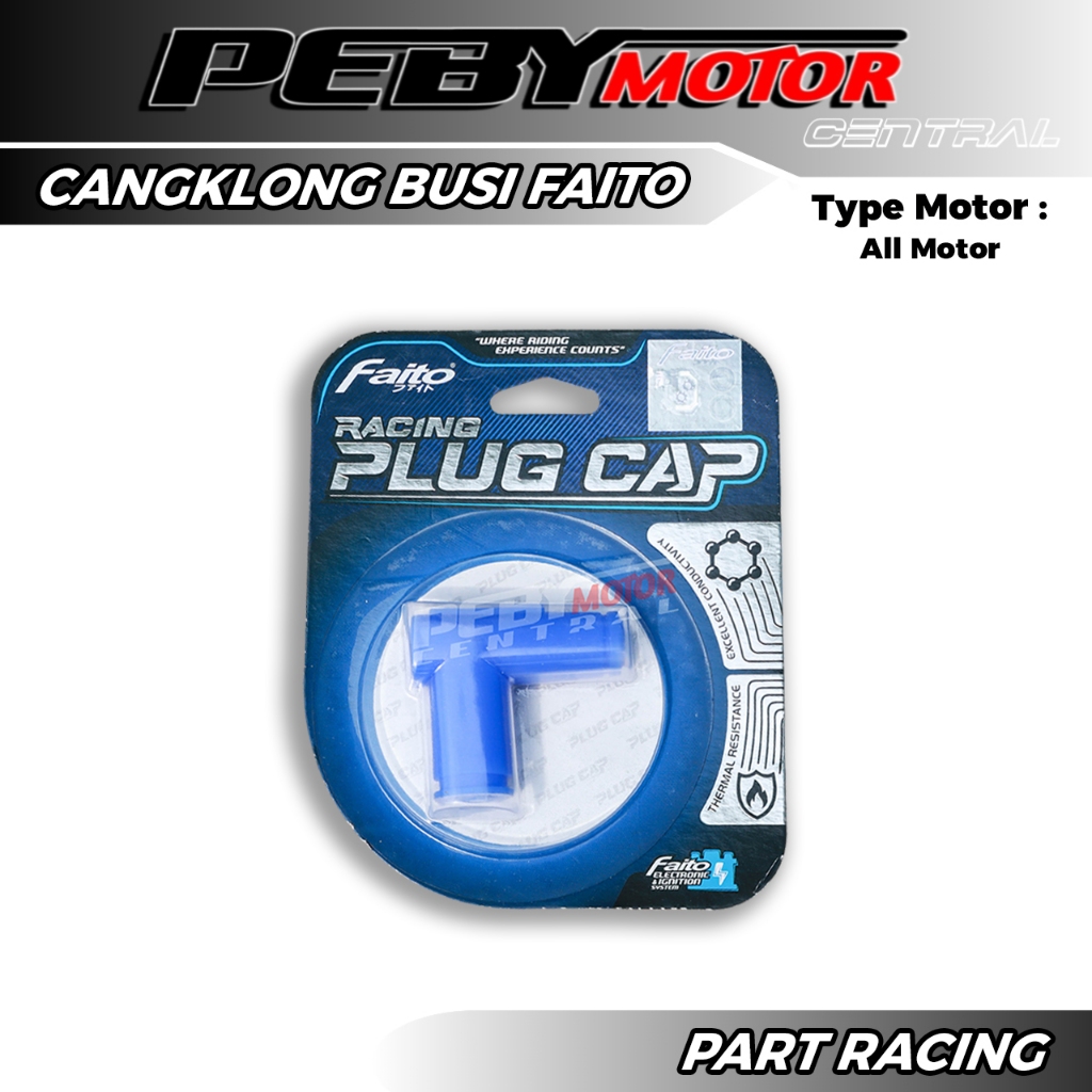 Jual Cangklong Kepala Busi FAITO UNIVERSAL Elbow Bengkok | Shopee Indonesia