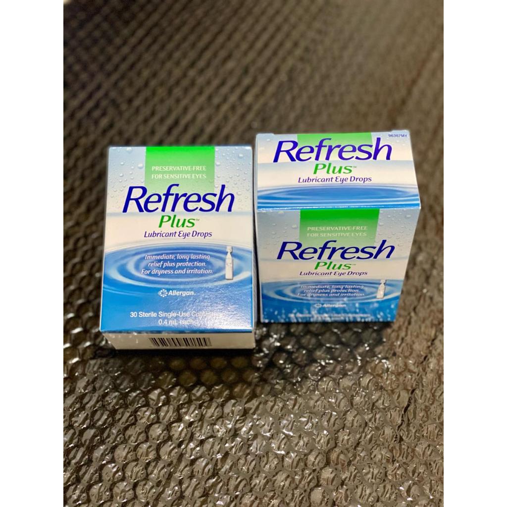 Jual Refresh plus eye drops Refresh plus lubricant eye drops 30 sterile ...