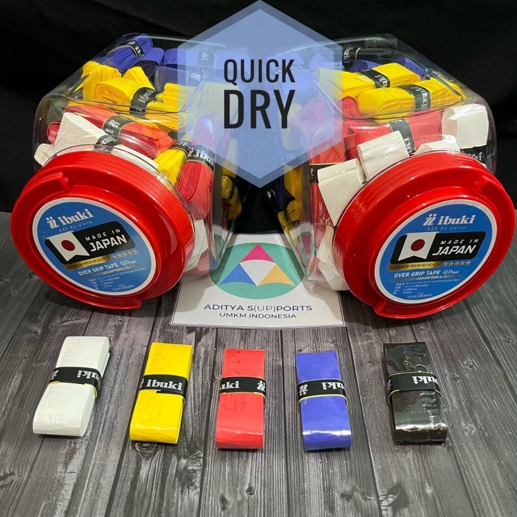 Jual Grip Karet Ibuki Pegangan Raket Badminton Tenis Padel Pickle ...