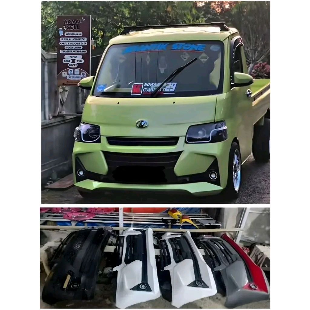 Jual promo !!! bodykit grandmax/bamper grandmax custom Avanza PNP bonus ...