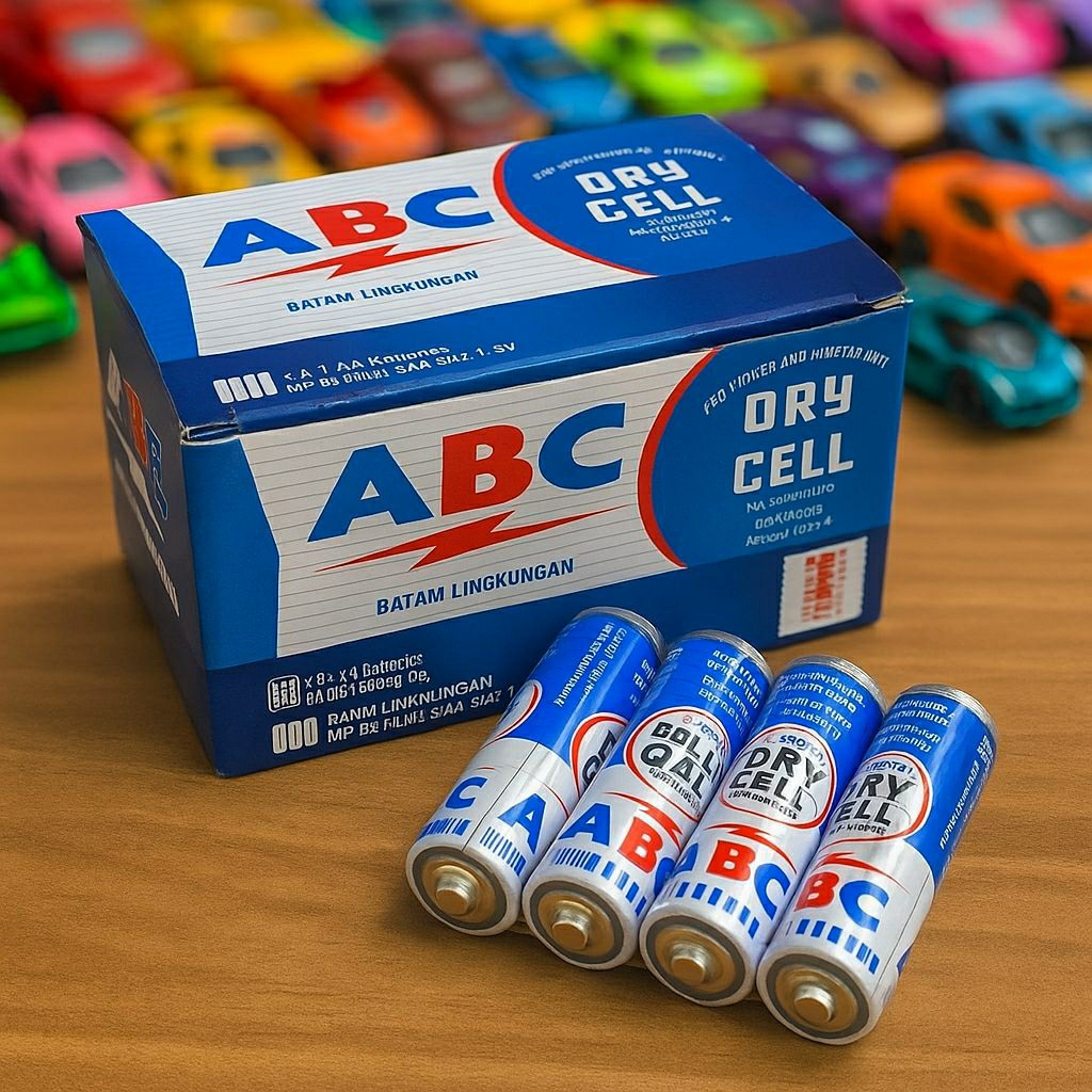 Jual Baterai ABC AA / A2 Satuan Per 1 Pcs Batteries Battery Batrai Jam ...