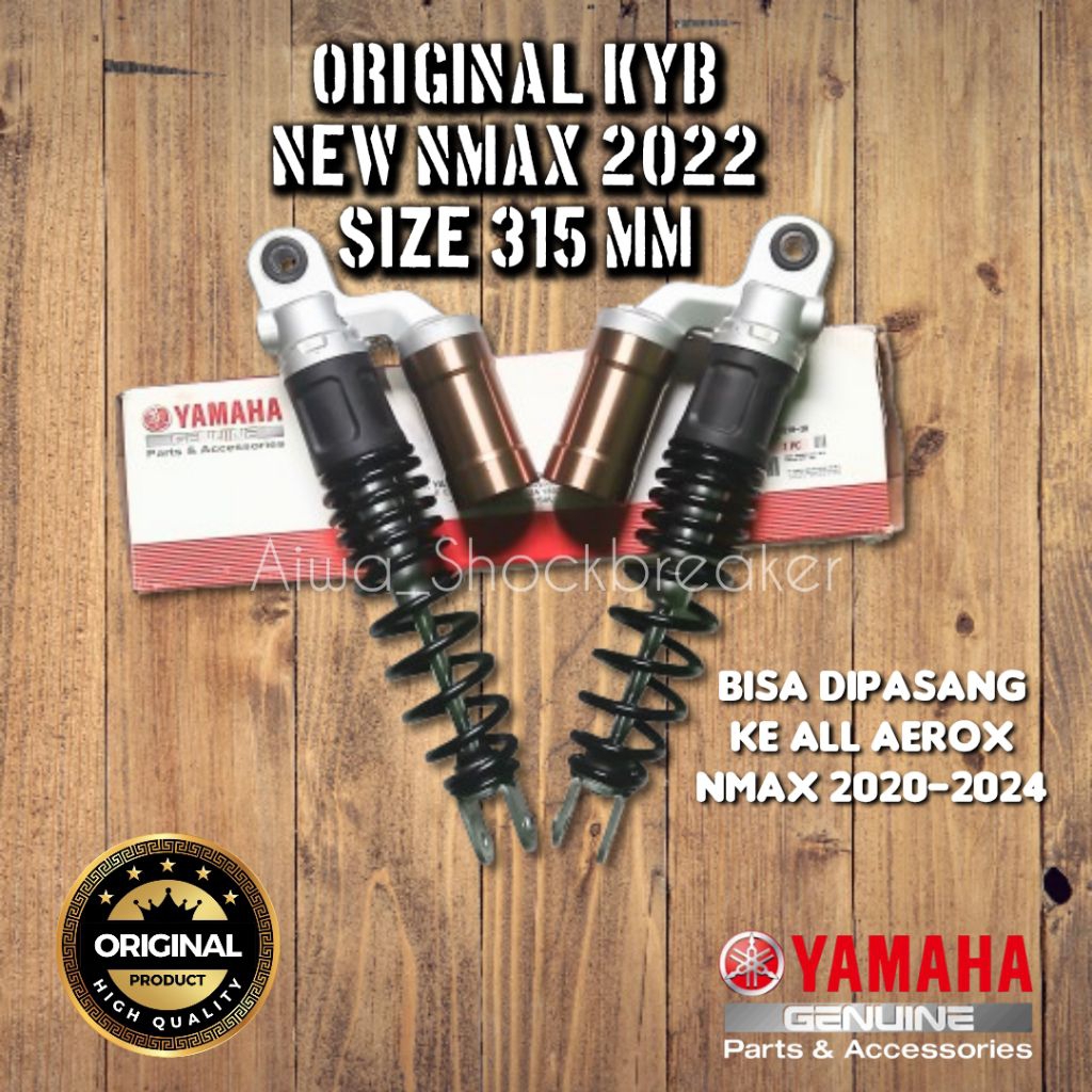 Jual ORIGINAL KYB Bawaan New Nmax Clik ABS & Non ABS Cocok Untuk Shockbreaker Nmax TH 2020-2024 ...