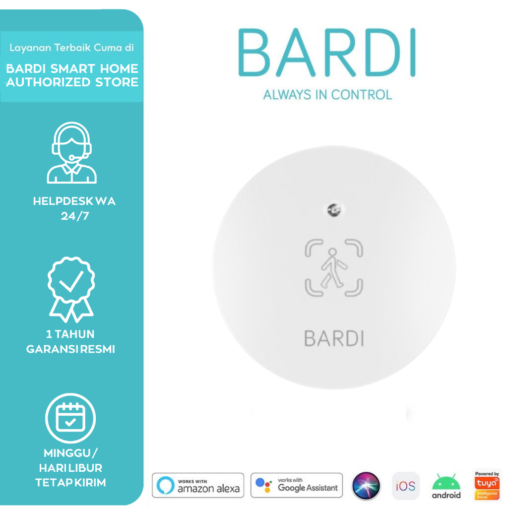 Jual BARDI Smart Human Presence Sensor Detector Smart Motion Human Body ...