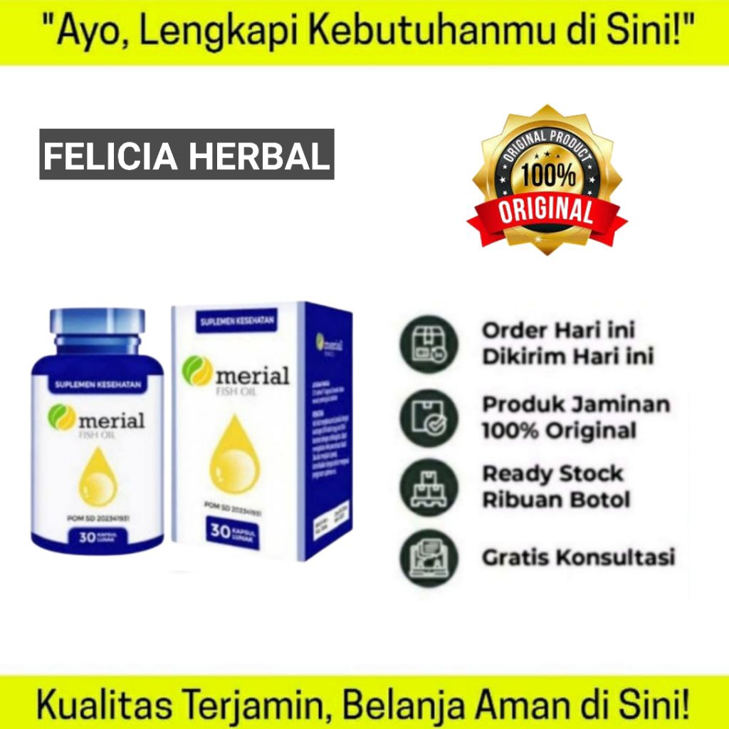 Jual Merial Original | Merial Jantung Kolesterol | Merial Pinus Merah ...