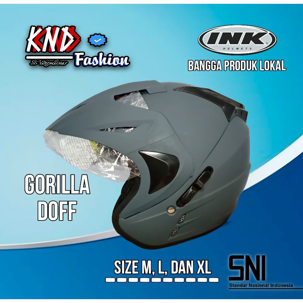 Jual Helm Ink T1 Double Visor Jp Original YKT - Helm Dewasa Wanita Pria ...