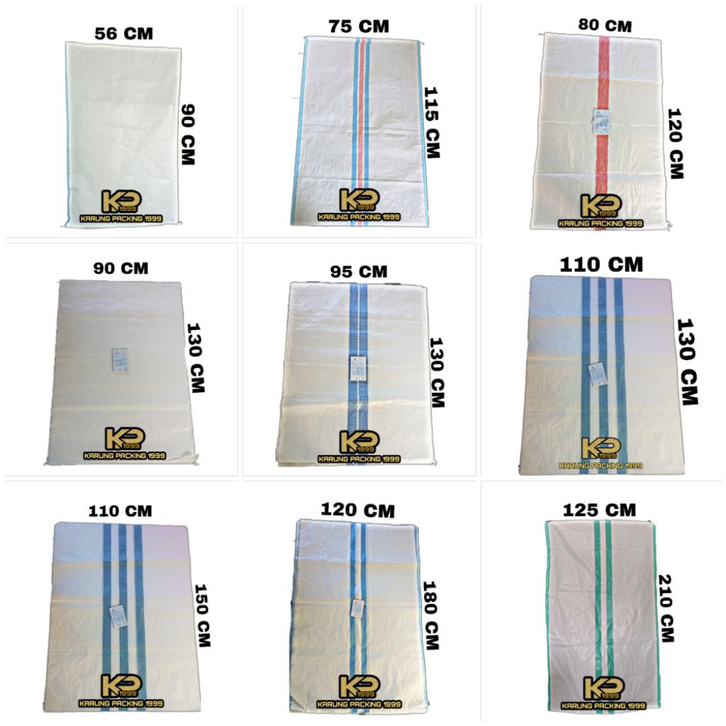 Jual karung plastik besar jumbo, karung packing barang besar & kecil ...