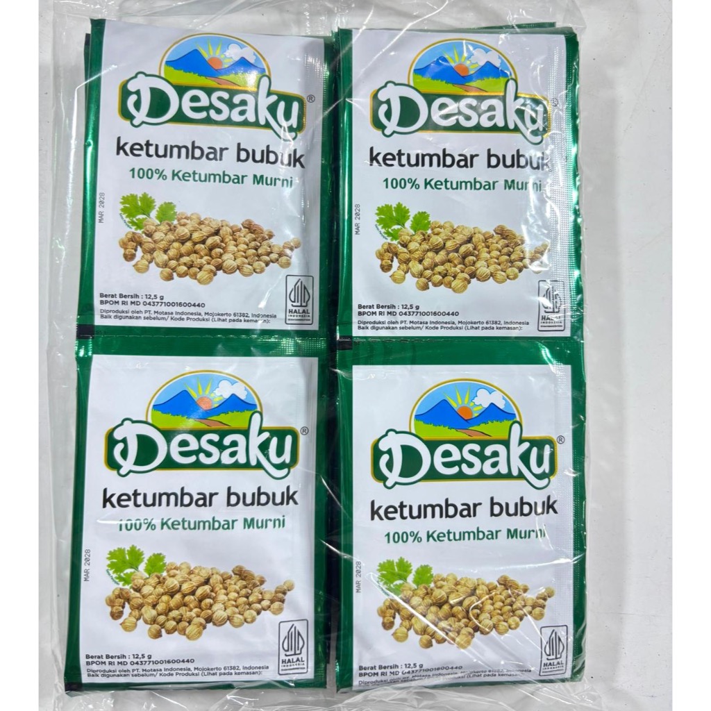 Jual 24pcs Desaku Ketumbar Bubuk Murni 1 Renceng Rempah Alami Kediri ...