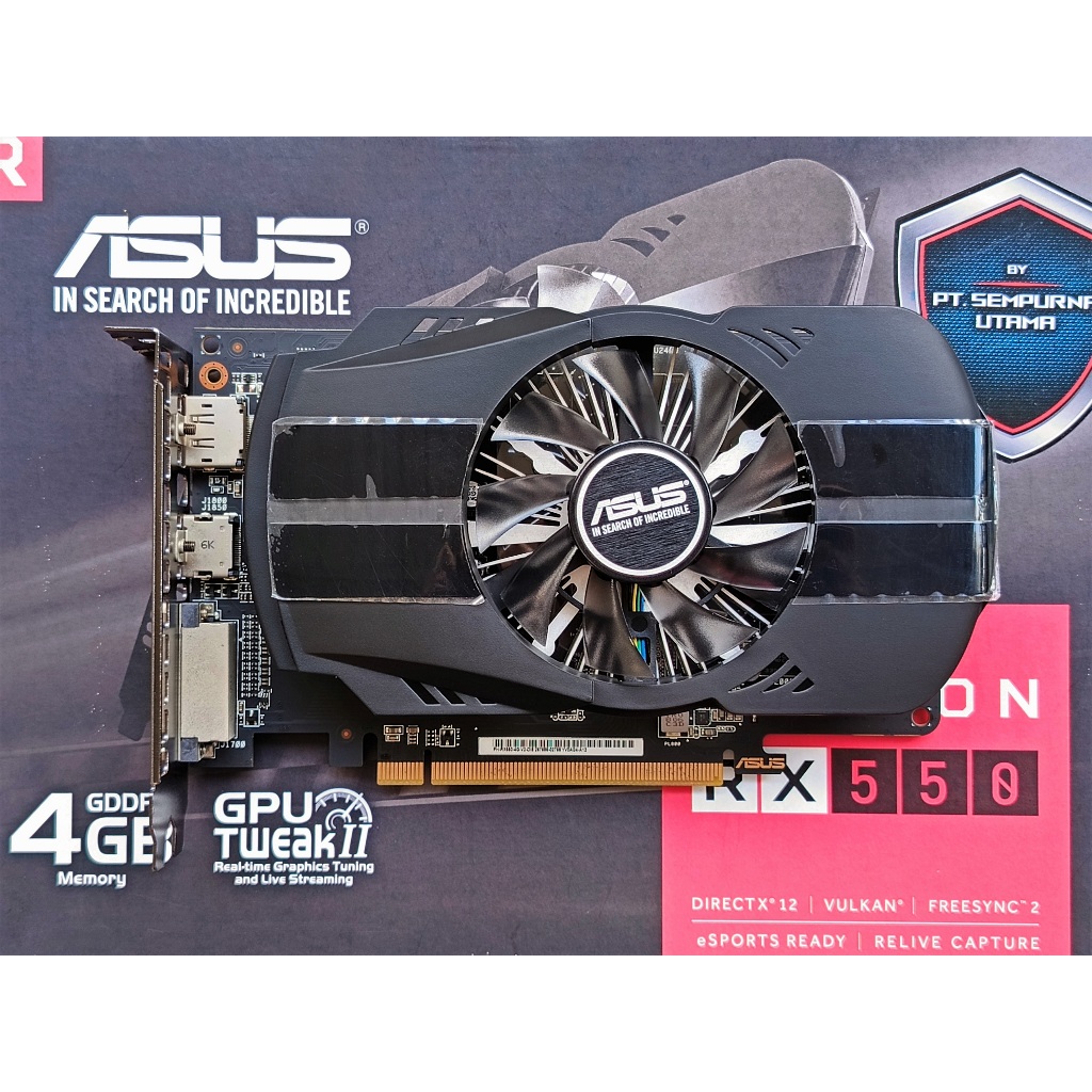 Jual Asus Phoenix RX 550 4GB DDR5 | Shopee Indonesia