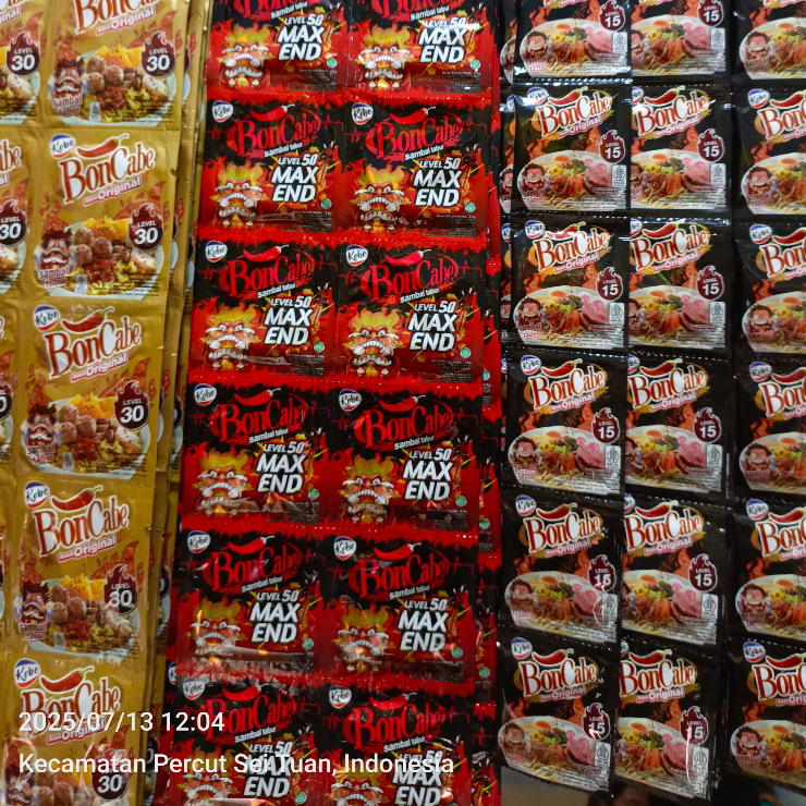 Jual Bon cabe Sachet 1 Renceng ( Isi 12sachet ) | Shopee Indonesia